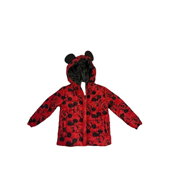 Disney | Jackets & Coats | Disney Junior Boys Mickey Mouse Puffer ...